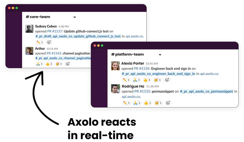 Axolo | GitHub Slack integration for pull requests